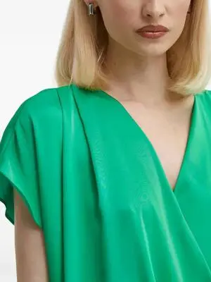 Joseph Ribkoff V-neck Wrap Blouse