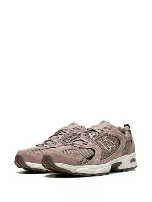 NEW BALANCE Logo-details Lace-up Sneakers - Neutrals
