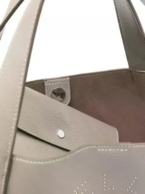 Stella McCartney Studded-logo Tote Bag - Grey