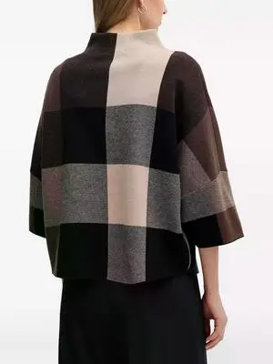 Joseph Ribkoff Check Button Sweater
