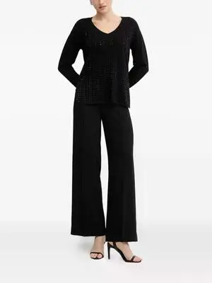 Joseph Ribkoff Embellished V-neck Jumper