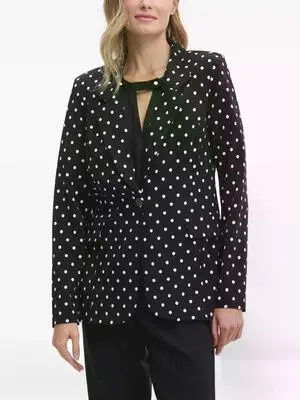 Joseph Ribkoff Polka-dot Pattern Blazer