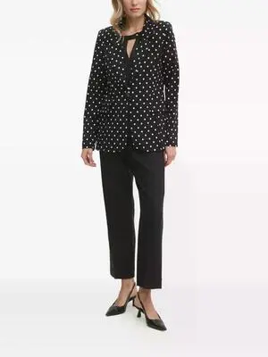 Joseph Ribkoff Polka-dot Pattern Blazer