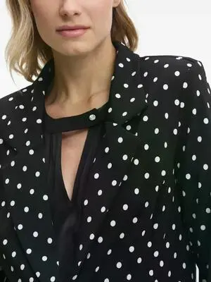 Joseph Ribkoff Polka-dot Pattern Blazer