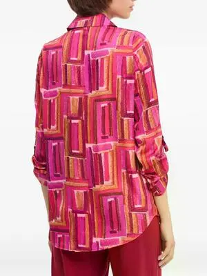 Joseph Ribkoff Geometric-print Top