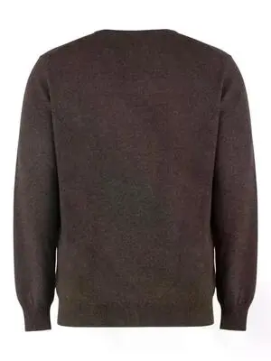 MOORER Orviet-odd Crew-neck Sweater - Brown