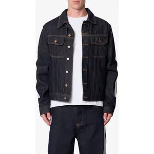 Mnml Raw Skeleton Denim Trucker Jacket