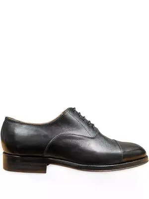 LEYVA Cap-toe Lace-up Oxford Shoes