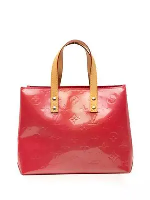 LOUIS VUITTON Monogram Vernis Reade Pm Handbag - Pink
