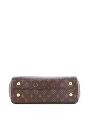 LOUIS VUITTON Cluny Top Handle Mm Shoulder Bag Monogram Canvas - Brown