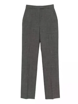Alexander McQueen Wool Straight Trousers
