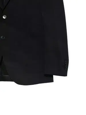Karl Lagerfeld Single-breasted Blazer - Blue