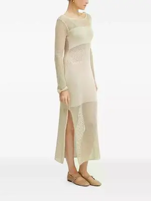 FRACOMINA Side Slits Knit Dress