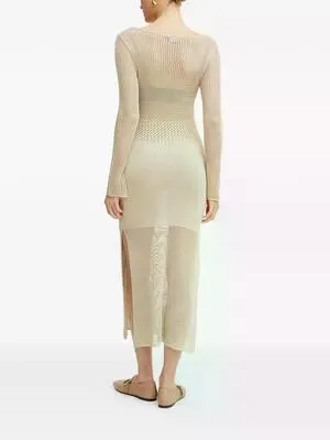 FRACOMINA Side Slits Knit Dress