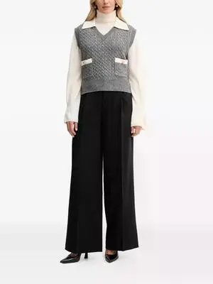 FRACOMINA Cable-knit Pocket Knitwear