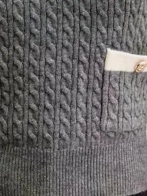 FRACOMINA Cable-knit Pocket Knitwear