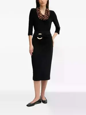 Joseph Ribkoff Embellished Midi Skirt