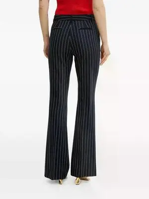 FRACOMINA Pinstripe Flared Trousers