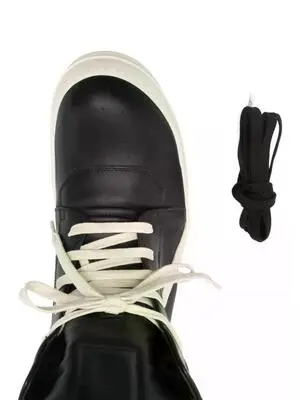 Rick Owens Geobasket High-top Sneakers - Black