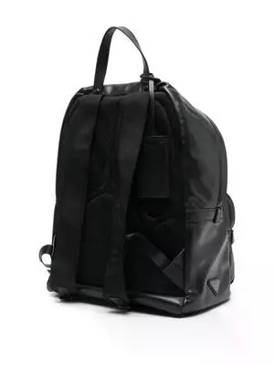 Prada Leather Backpack - Black