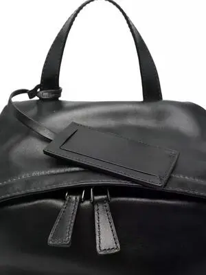 Prada Leather Backpack - Black