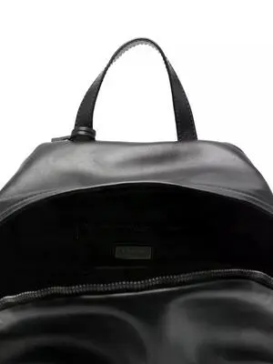 Prada Leather Backpack - Black