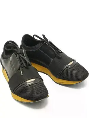 Balenciaga Race Runner Leather Trainers