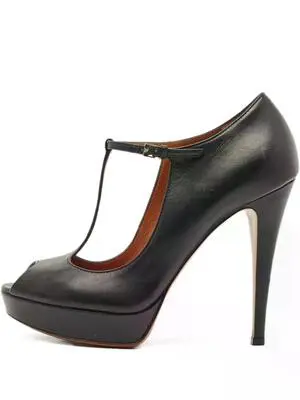 T Strap Pumps