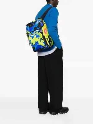 Prada Pixel-print Backpack