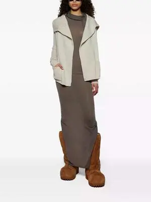 Rick Owens Shawl Cardigan - Neutrals