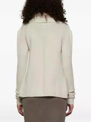 Rick Owens Shawl Cardigan - Neutrals
