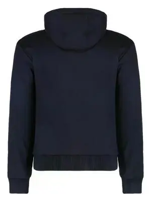 MOORER Zip Hoodie - Blue