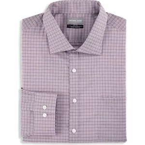 Michael Kors Big & Tall Performance Plaid Dress Shirt