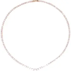 MAJE Cascade Diamanté Necklace