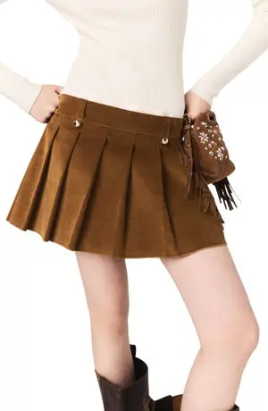 Maje Fringe Skirts