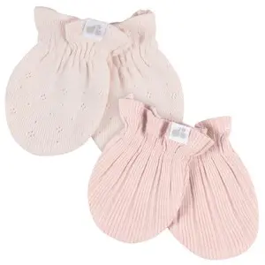 JUST BORN Baby Caps And Mittens Set - Pink