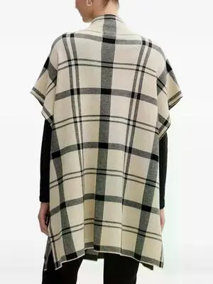 Joseph Ribkoff Buttoned Check Coat