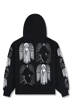 PLEASURES Angel & Demon Graphic Hoodie