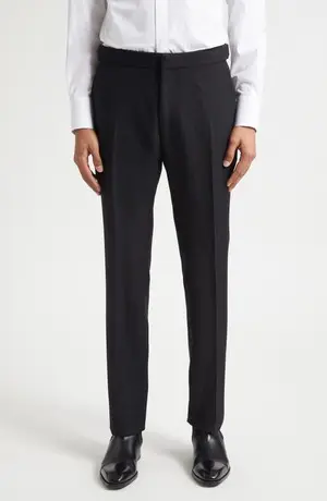 Tom Ford Flat Front Pants For Men