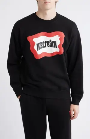 Icecream Off The Shoulder Sweatshirts Hoodies For Men