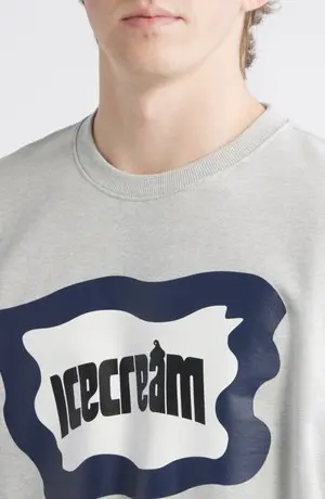 ICECREAM Cotton Graphic Sweatshirt