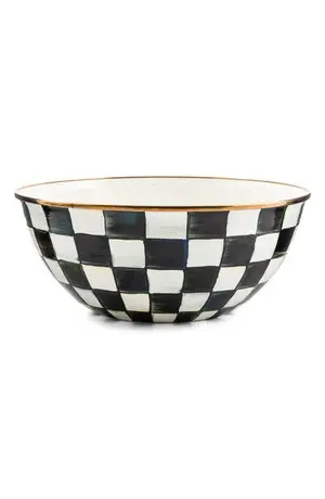 MACKENZIE-CHILDS Check Large Everyday Bowl - Courtly