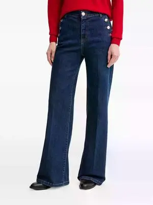 FRACOMINA Buttoned Denim Trousers