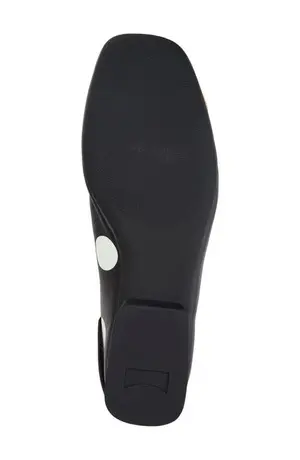 Camper Casi Myra Twins Polka Dot Ballerina Flat - Black