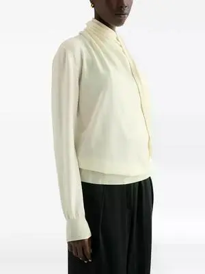 JIL SANDER Draped Sweater - Neutrals