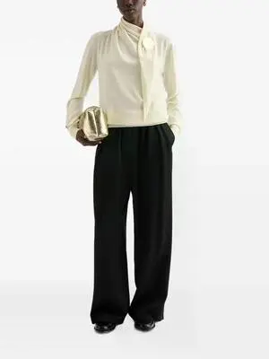 JIL SANDER Draped Sweater - Neutrals