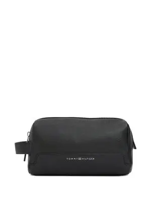 Tommy Hilfiger Zip-fastening Washbag - Black