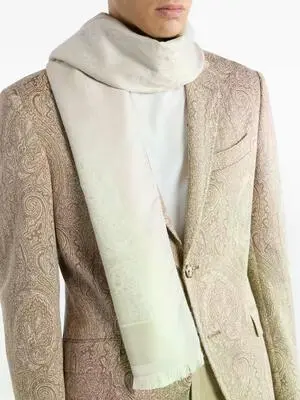 Etro Paisley-pattern Scarf - Neutrals