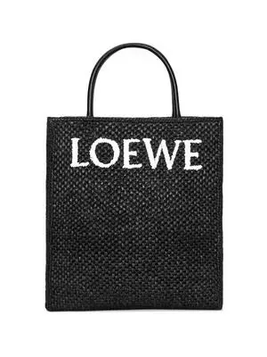 Loewe Top Handle Raffia Tote Bag
