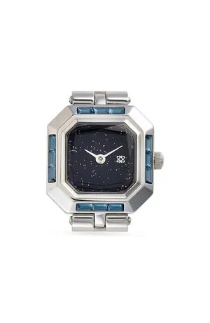 PASCAL Sofia Prism Cocktail Ring Watch - Starry Night